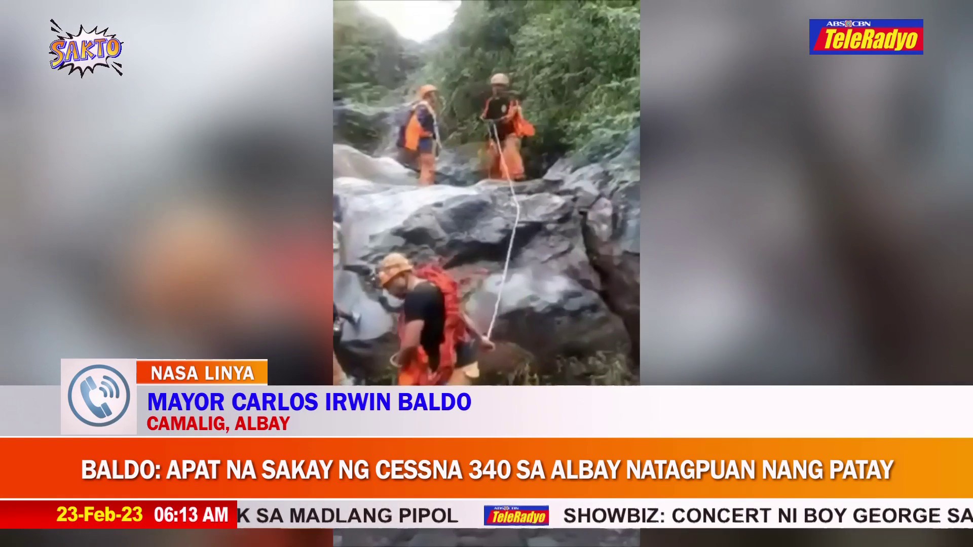 ABS-CBN News on Twitter: "Natagpuan na ng rescuers ang labi ng 4 sakay ng bumagsak na Cessna ...