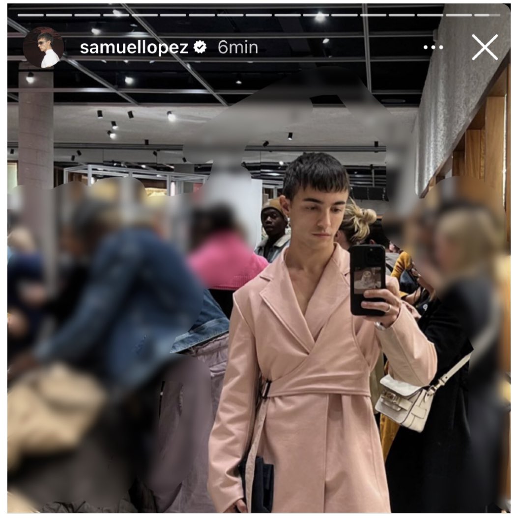 ѕαмυєℓ ℓóρєz | ιηƒσ 🌐 on Twitter: "📸| Samuel López @vogue_italia #SamInMFW23 #MFW23 ...