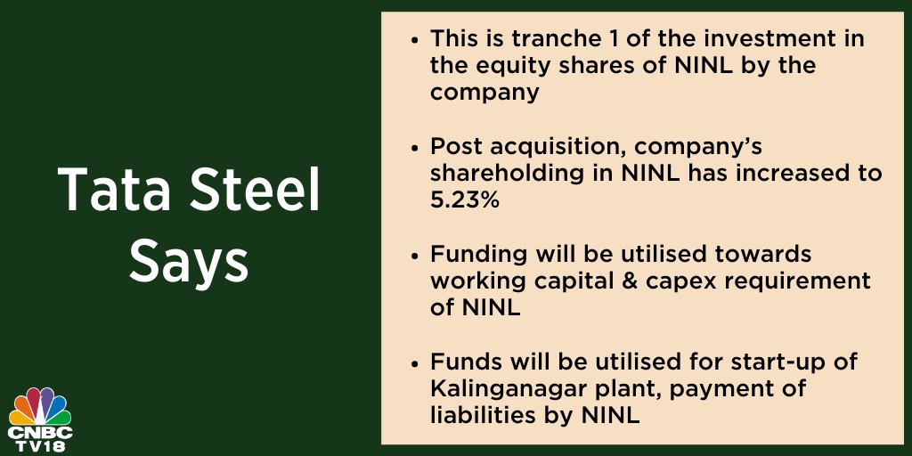 #Newsflash | Tata Steel acquires 4.68 lakh shares of Neelachal Ispat ...