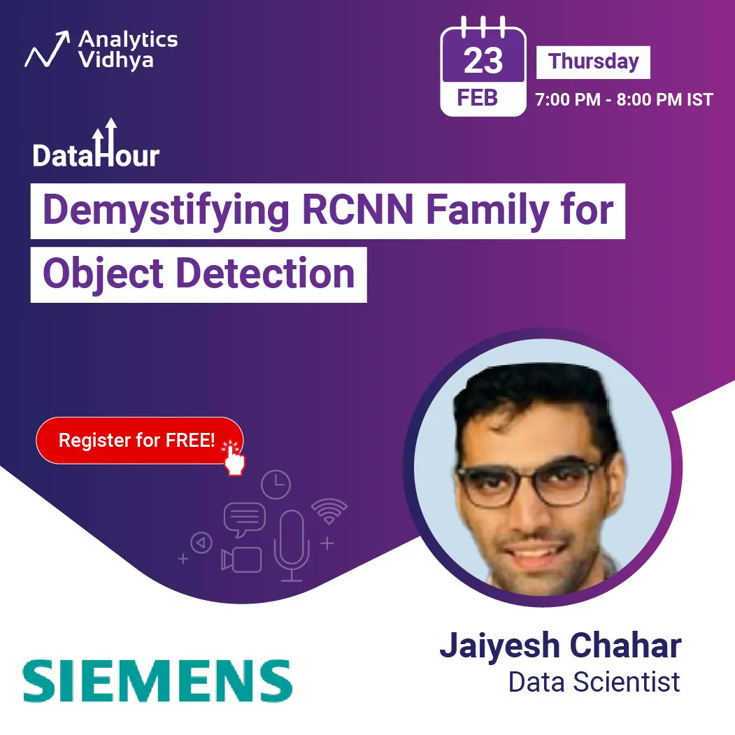 Analytics Vidhya on Twitter: "Are you ready to dive into the world of CNN Family for Object ...