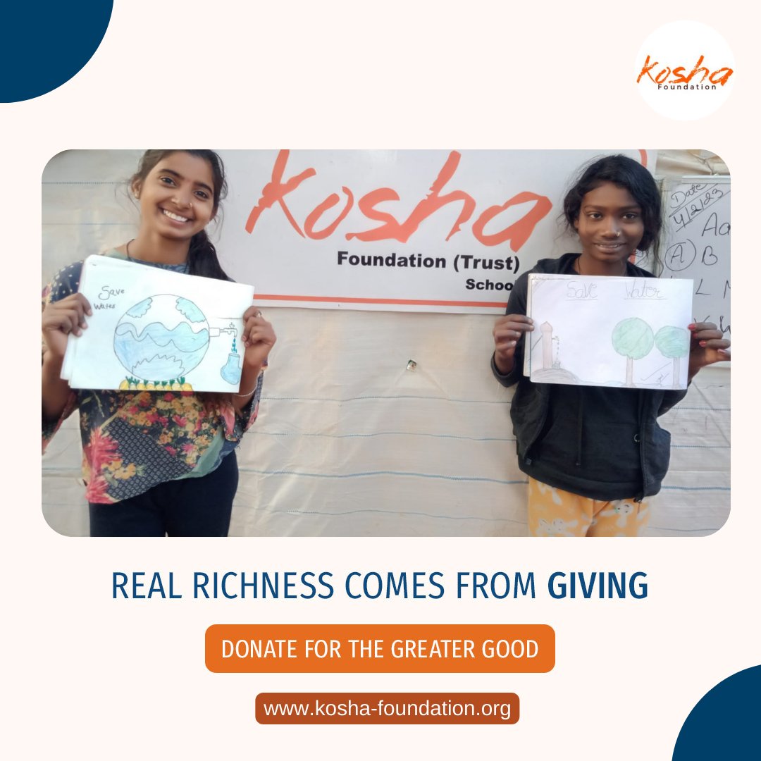 Kosha Foundation on Twitter: "Helping others always brings happiness. Donate now: https://t.co ...