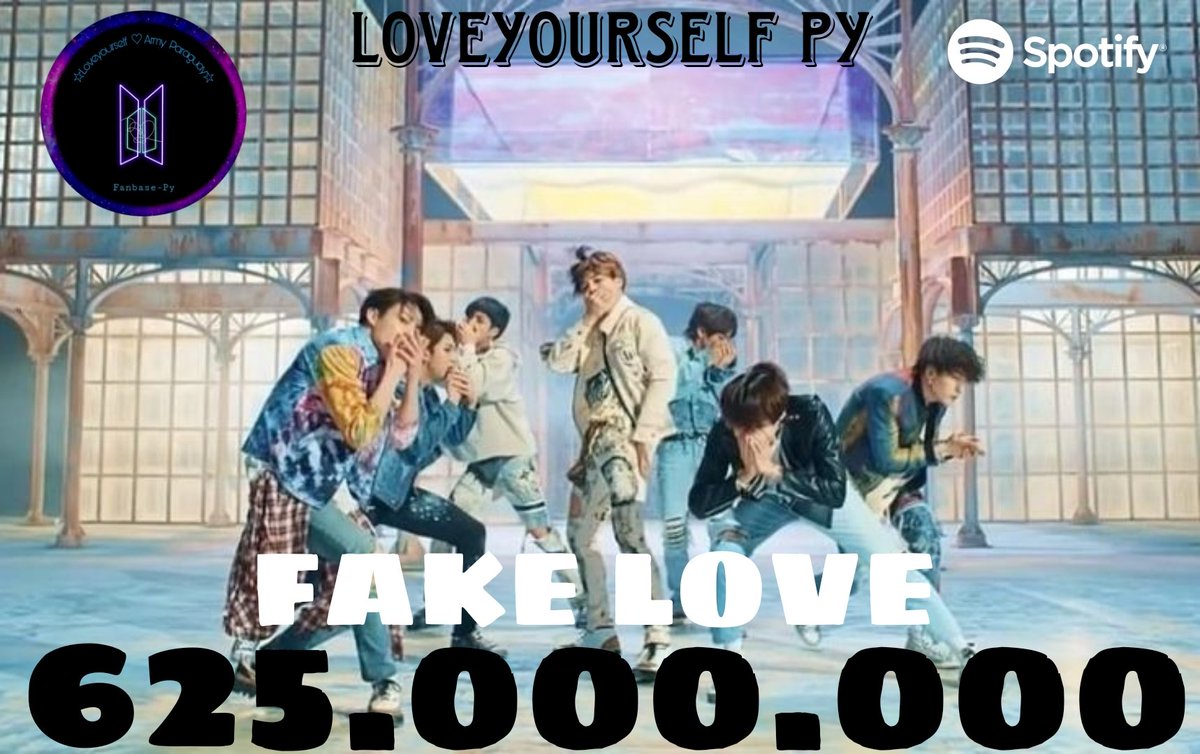 Yasmín Derbas on Twitter: "RT @KTH_wives_py7: — “Fake Love” de @BTS_twt ha superado 625.000.000 ...