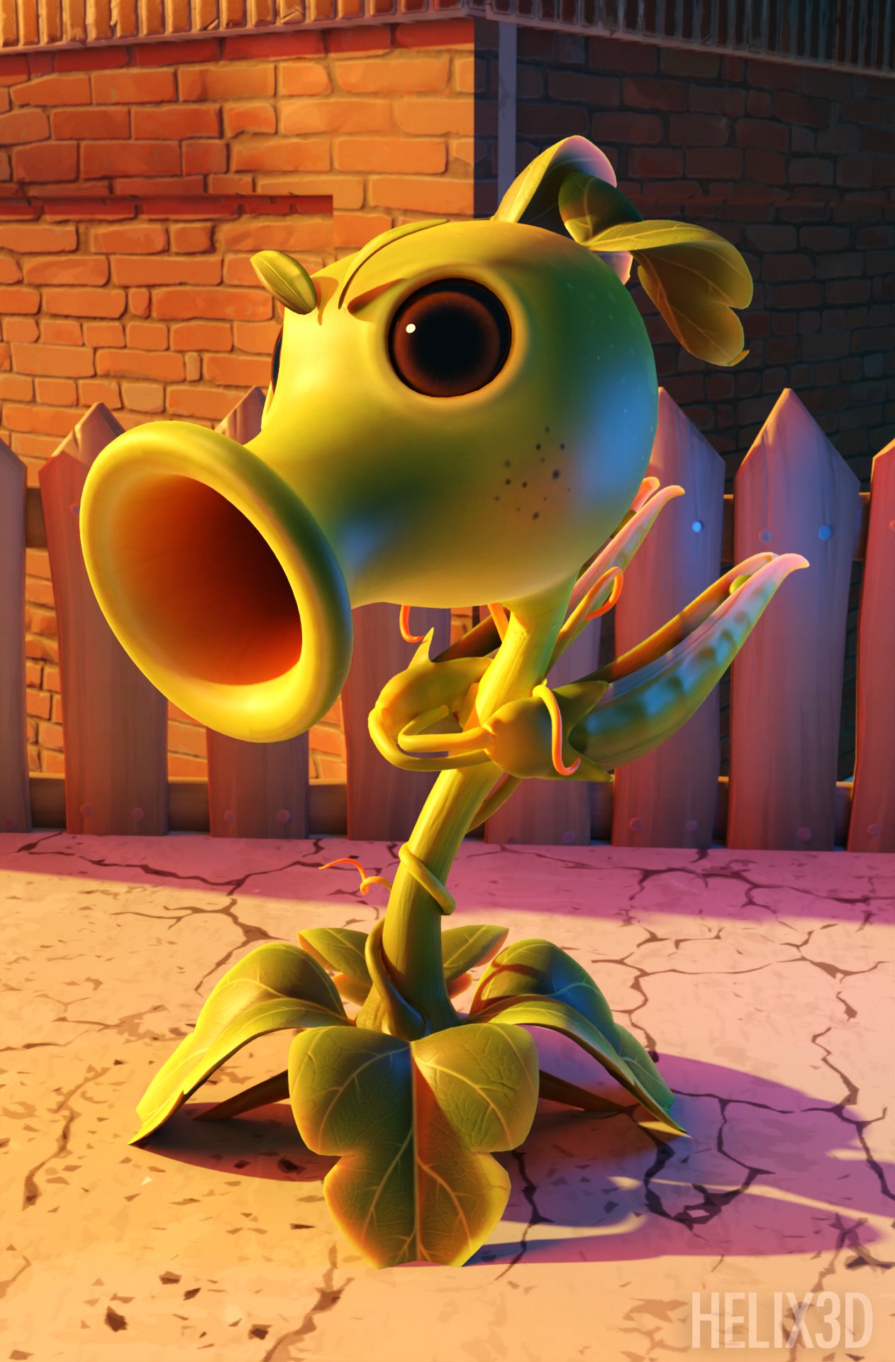 Peashooter Plants Vs Zombies Garden Warfare