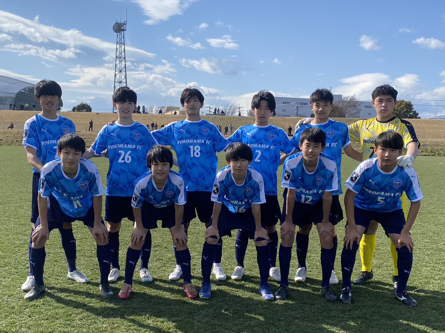 横浜FC鶴見ジュニアユース on Twitter: "[神奈川U15リーグ1部 試合結果] 第1節 vs SCH.FC 前半 2-0 後半 0-0 合計 2-0 本日、現U-14によるU-15 ...