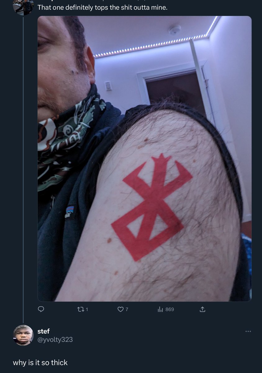 Tetsuo 𒉠On Twitter Leave Bros Tattoo Alone 💀
