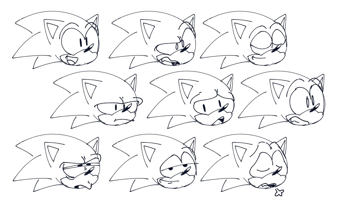 「some sonic for some stuff 」|Pørkyのイラスト