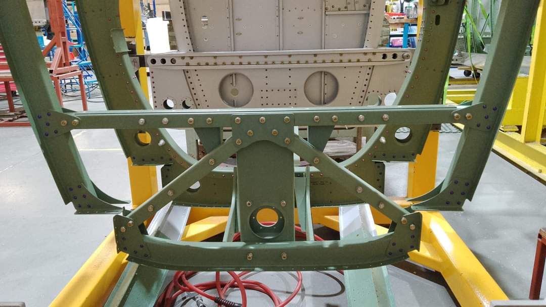 Matthew Willis on Twitter: "RT @SpitfireAA810: Work continues with our friends at Airframe ...