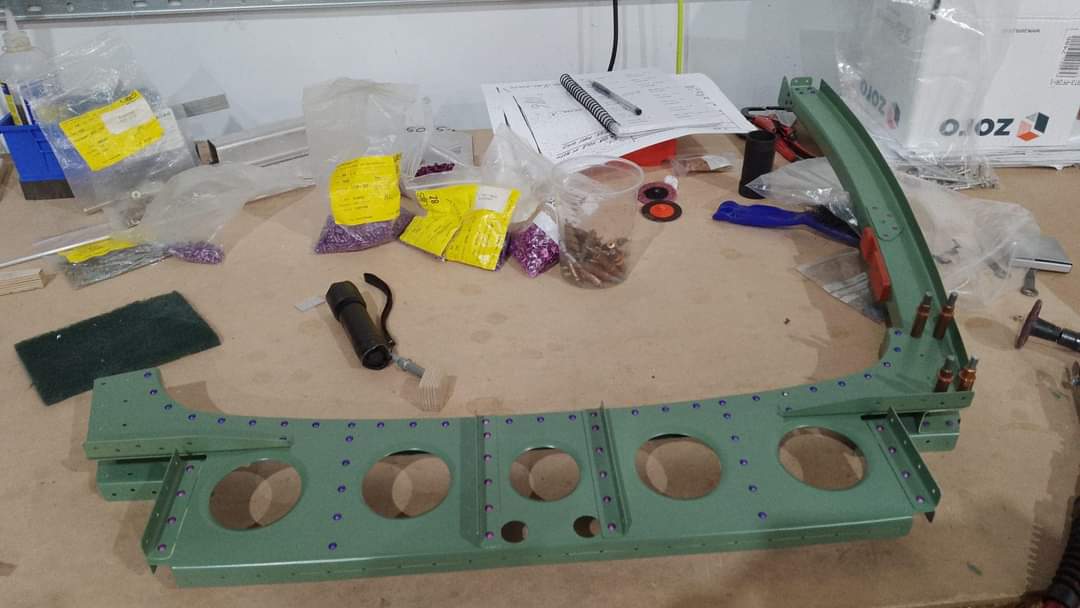 Matthew Willis on Twitter: "RT @SpitfireAA810: Work continues with our friends at Airframe ...