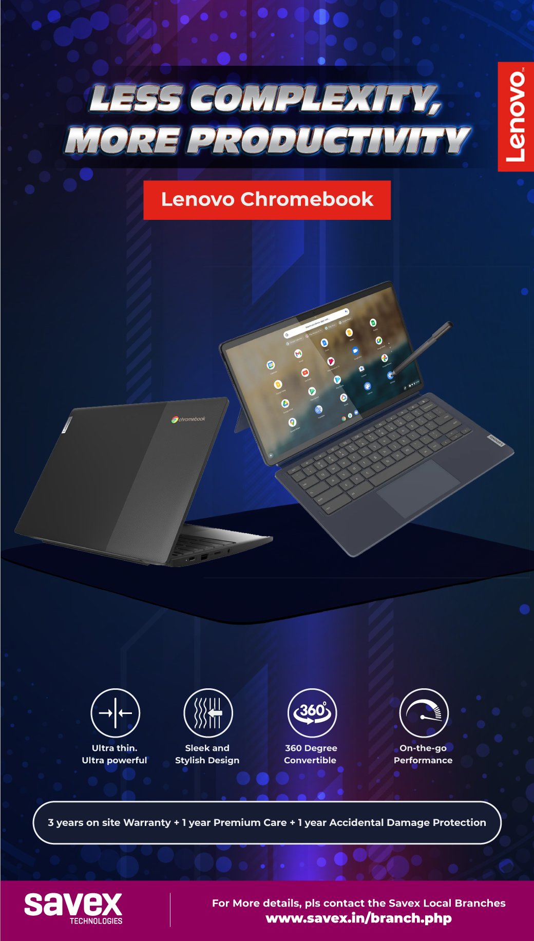 Savex Technologies Pvt. Ltd. on Twitter: "Unleash your productivity potential with the Lenovo ...