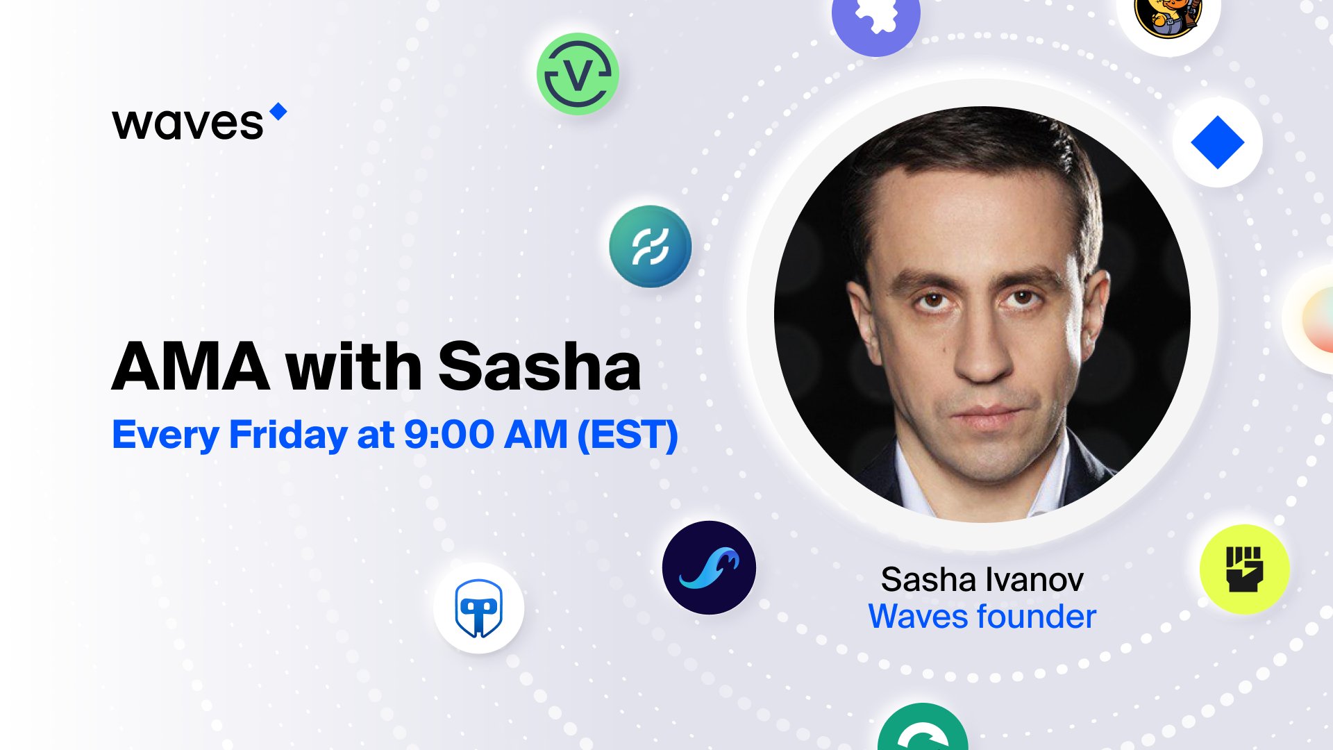 Waves 🌊 (1 2) 🏄‍♂️ on Twitter: "📅As usual, we remind you about the upcoming AMA with @sasha35625 ...