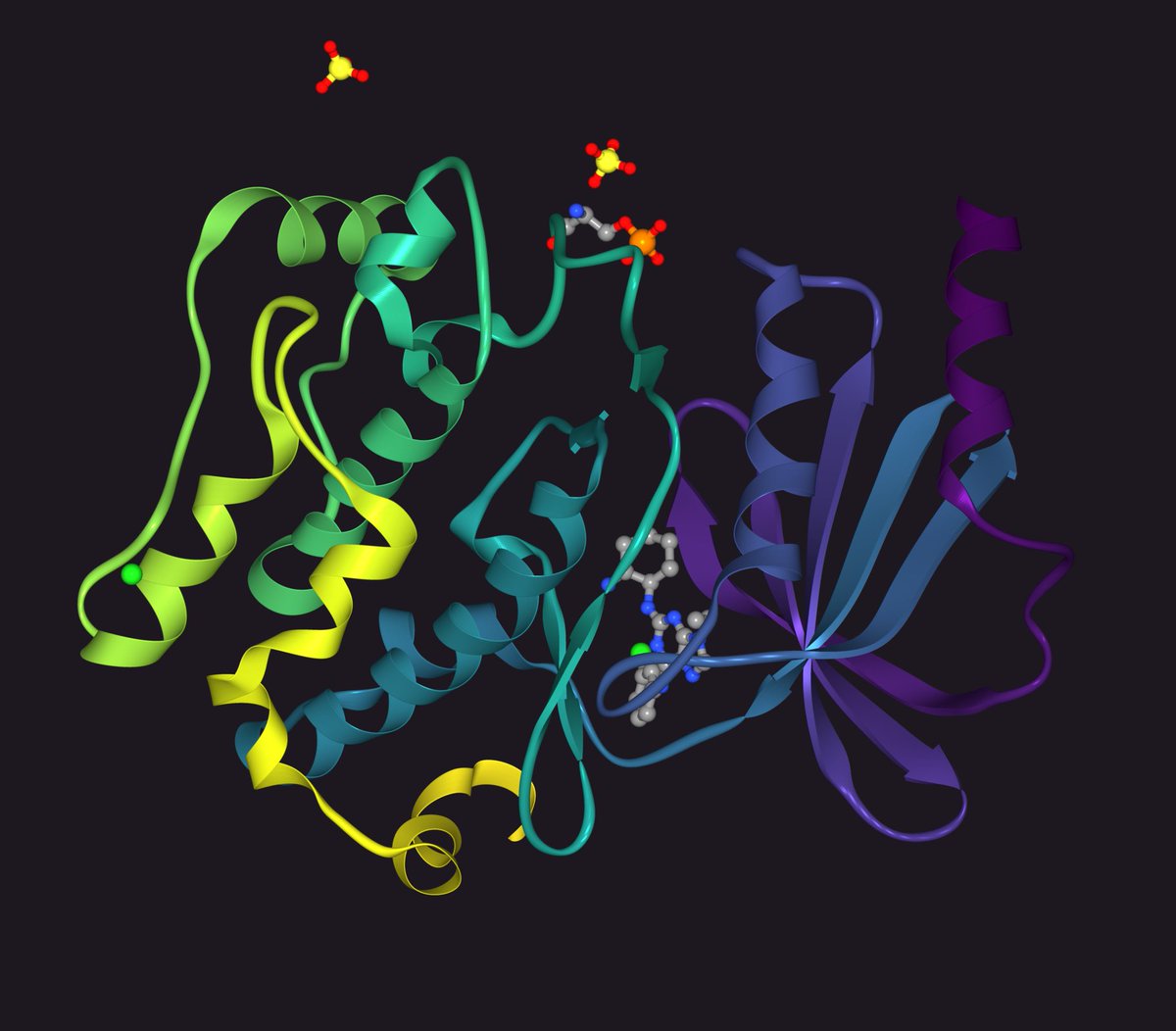 Ribbon Diagrams on Twitter: "2CDZ: CRYSTAL STRUCTURE OF THE HUMAN P21-ACTIVATED KINASE 4 IN ...