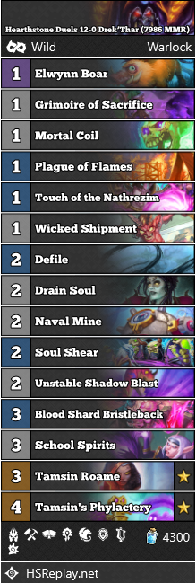 Hearthstone-Decks.net on Twitter: "[DUELS] Check out this 12-0 Drek’Thar Starter Deck. Hero ...