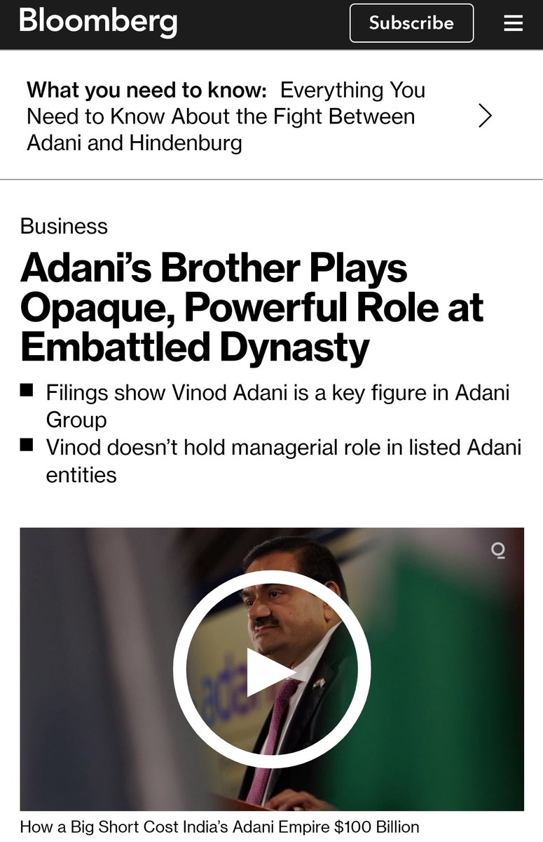 The Adani Group Founded By Gautam Adani Called The Report By A Us