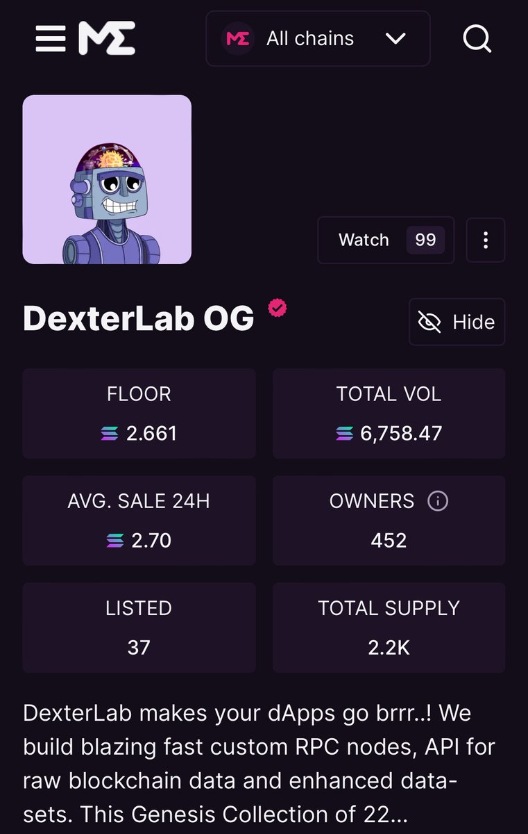DexterLab 📊 on Twitter: "RT @Mr_NFTgold: 🤩A long-term and trusted project with a very strong ...