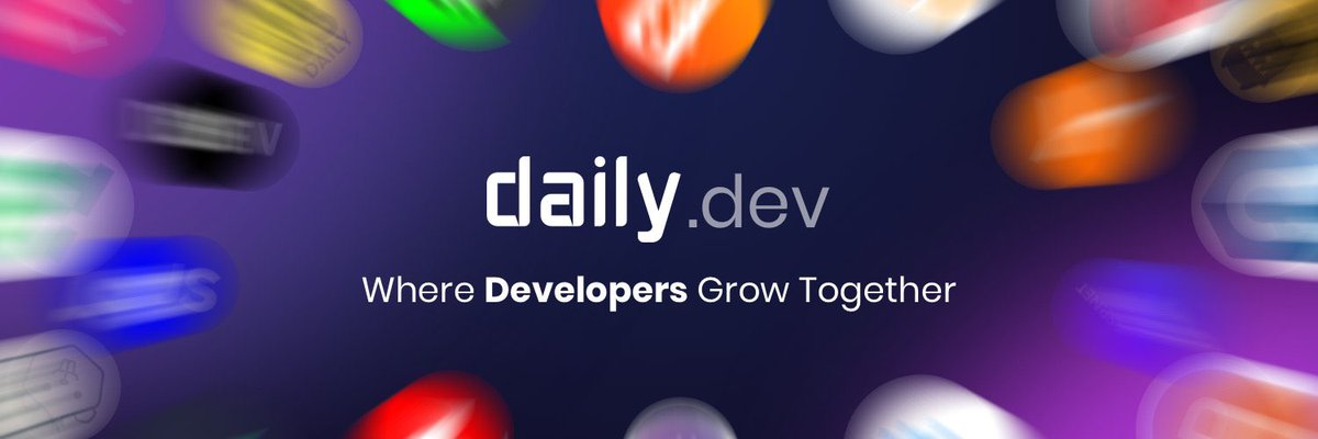 daily.dev on Twitter: "RT @JUST_ME_CODING: Thank you @dailydotdev 🥳💙"