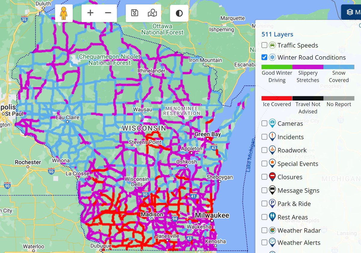 Wi 411 Road Conditions at Josephine Blumberg blog