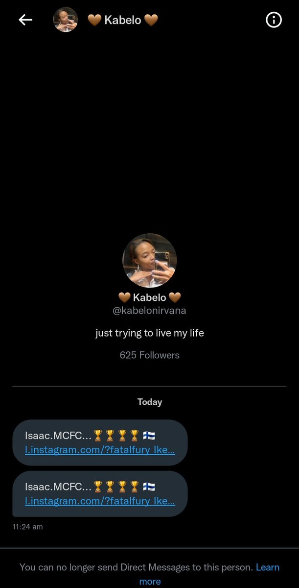 Isaac.MCFC...🏆🏆🏆🏆 🇫🇮 on Twitter: "Guys please becareful of this account a possible hack was ...