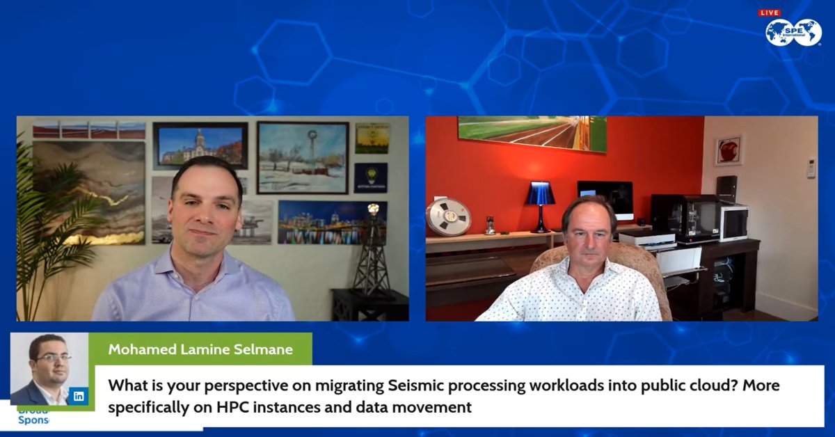 CGG on Twitter: "If you missed our live SPE Tech Talk: Choosing the Best HPC and Cloud Solution ...