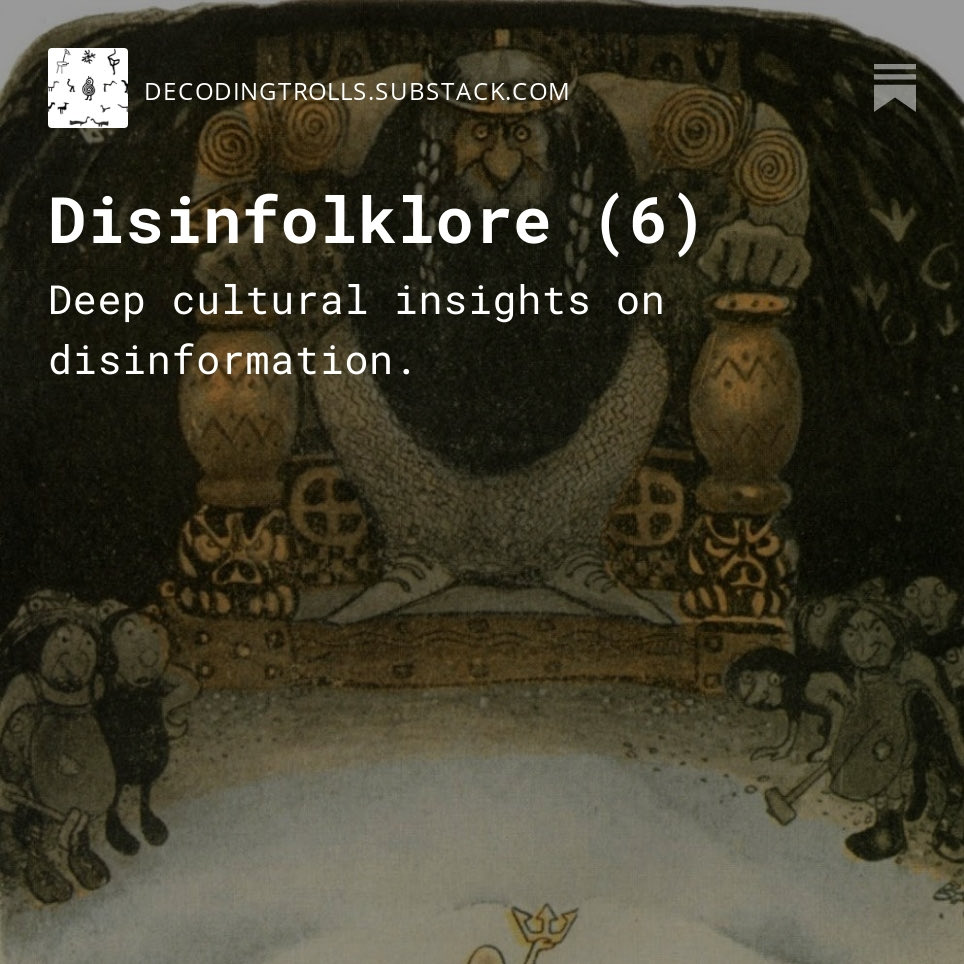 Decodïngtrolls Mastodon World On Twitter “in Russian Disinfolklore