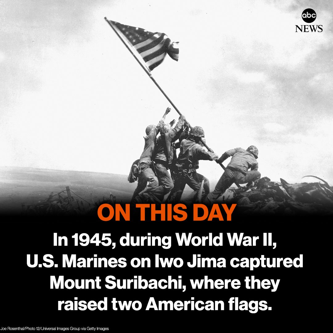 Ww2 American Flag Raising