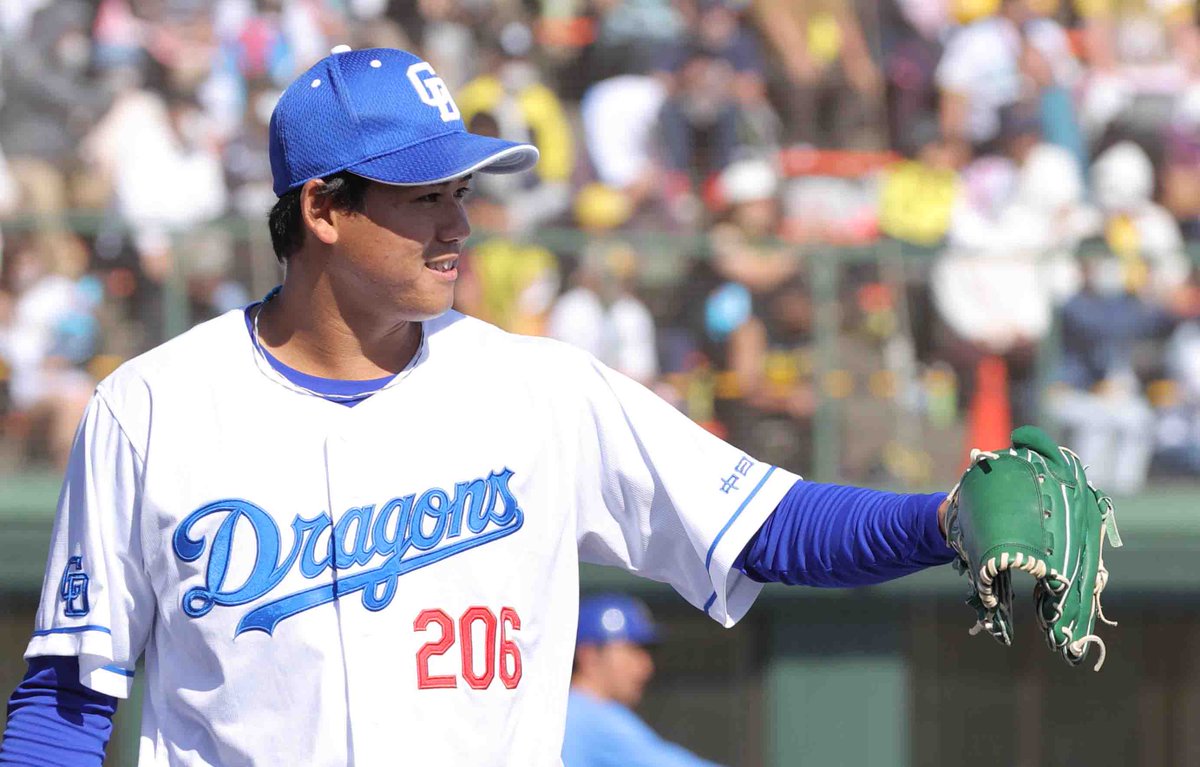 ゆうどら on Twitter: "RT @hochi_oskphoto: #中日ドラゴンズ #松木平優太 阪神タイガースとの練習試合で登板した松木平優太選手"