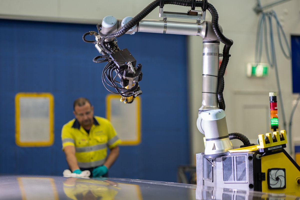 Meet Wayne. 👋 At our Dreamliner component production area in Australia ...
