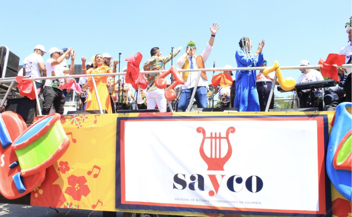 SAYCO on Twitter: "SAYCO presente en el Carnaval de Barranquilla 2023 http://sayco.org/sayco ...