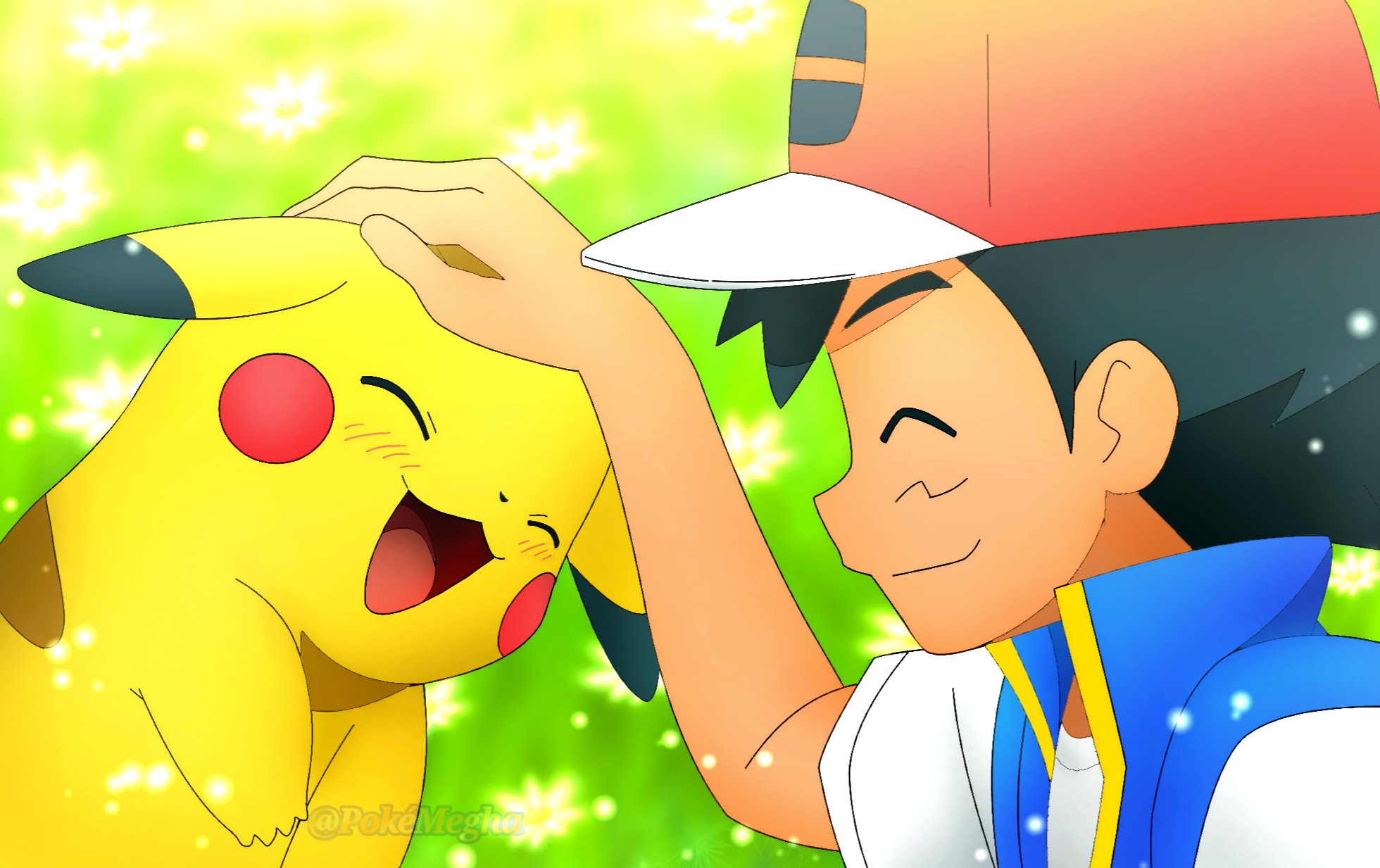 Ash And Pikachu Love