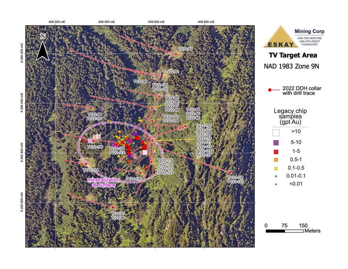 TheHedgelessHorseman 🏇 on Twitter: "RT @Eskay_Mining: NEWS: Eskay Mining Encounters 1.51 gpt Au ...
