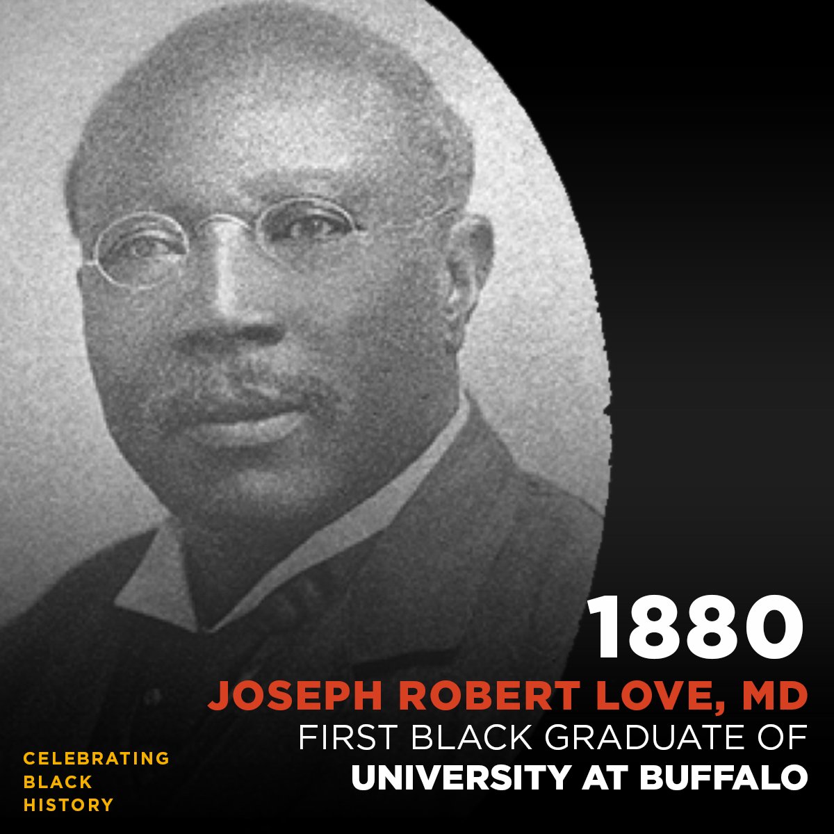 SUNY - The State University of New York on Twitter: "1880: Dr. Joseph Robert Love, first Black ...