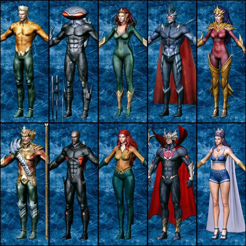 The Aquaverse 🔱 on Twitter: "Thursday Throwback: Aquafam models and variants for the defunct ...