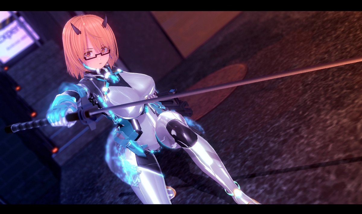 抹茶 on Twitter: "一閃 #COM3D2"