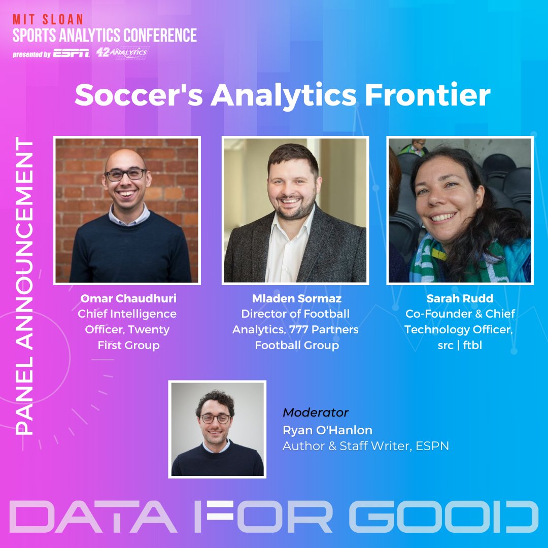 Ryan O'Hanlon on Twitter: "I'm moderating a panel at this year's @SloanSportsConf. It's called ...