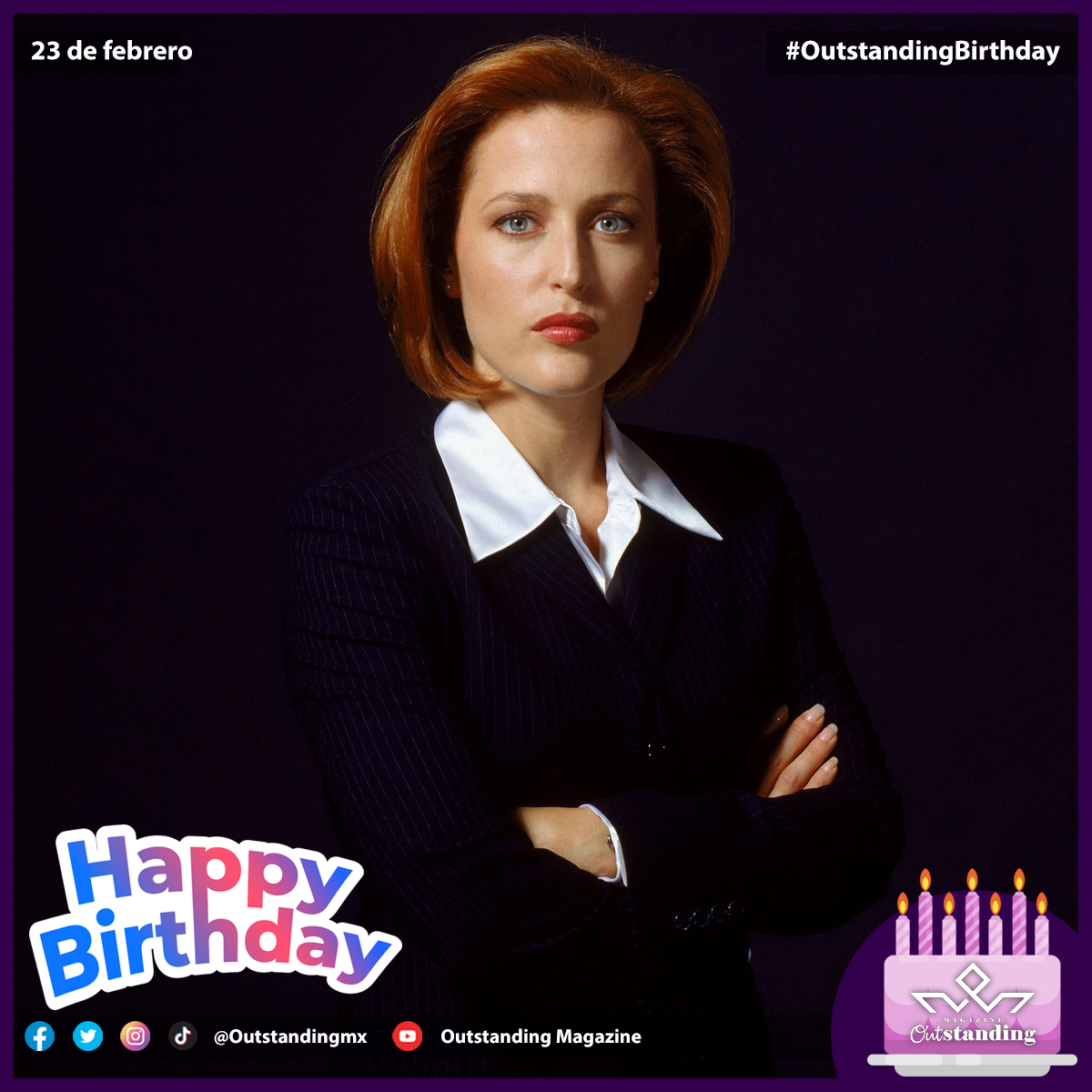Celebramos el cumpleaños de la agente del FBI Dana Scully de la serie ...