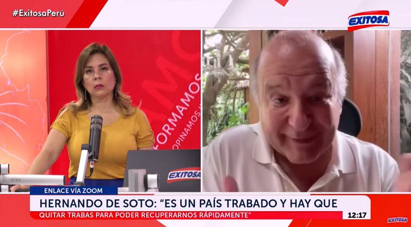 Exitosa Noticias On Twitter 🔴🔵 Ahora Hernando De Soto El Adelanto