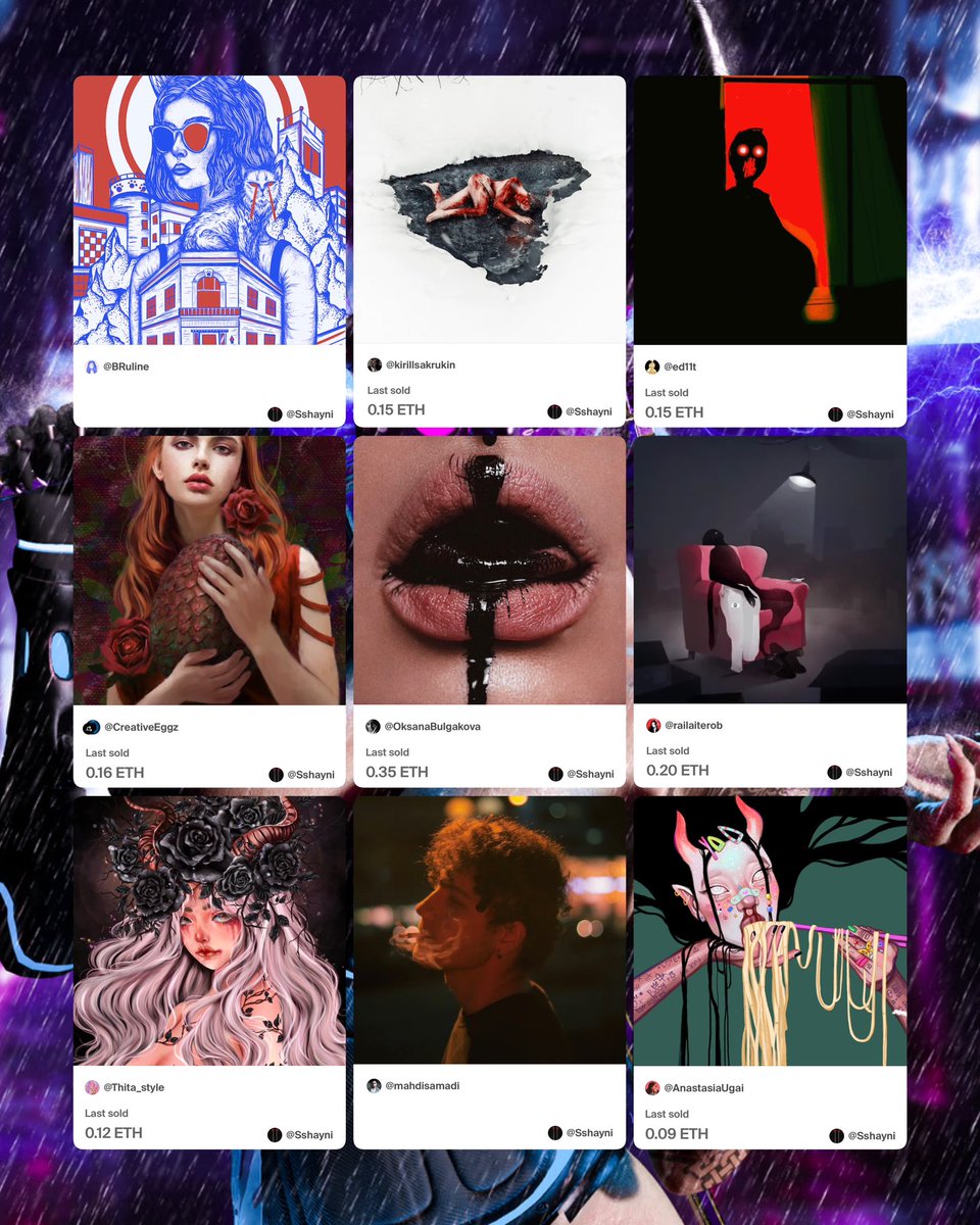 Night Cafe on Twitter: "RT @Sshayni_: ⭕️ 𝐃𝐫𝐨𝐩 𝐲𝐨𝐮𝐫 𝐍𝐅𝐓 I recently bought all the items from my ...