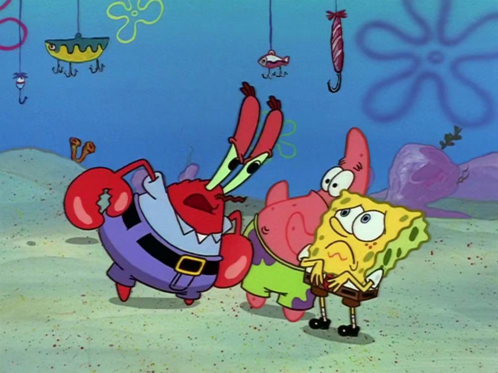 Spongebob Hooky Gif