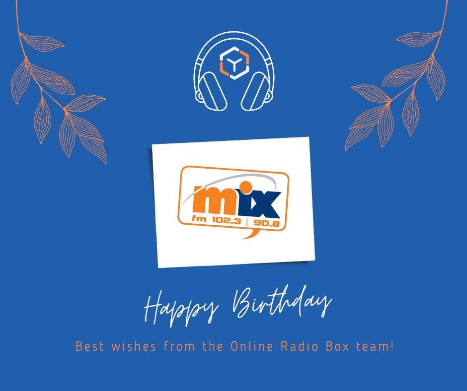 OnlineRadioBox on Twitter: "Happy Birthday to Cyprus radio station @Mixevents! 🥳👏🕺 Mix FM Radio ...