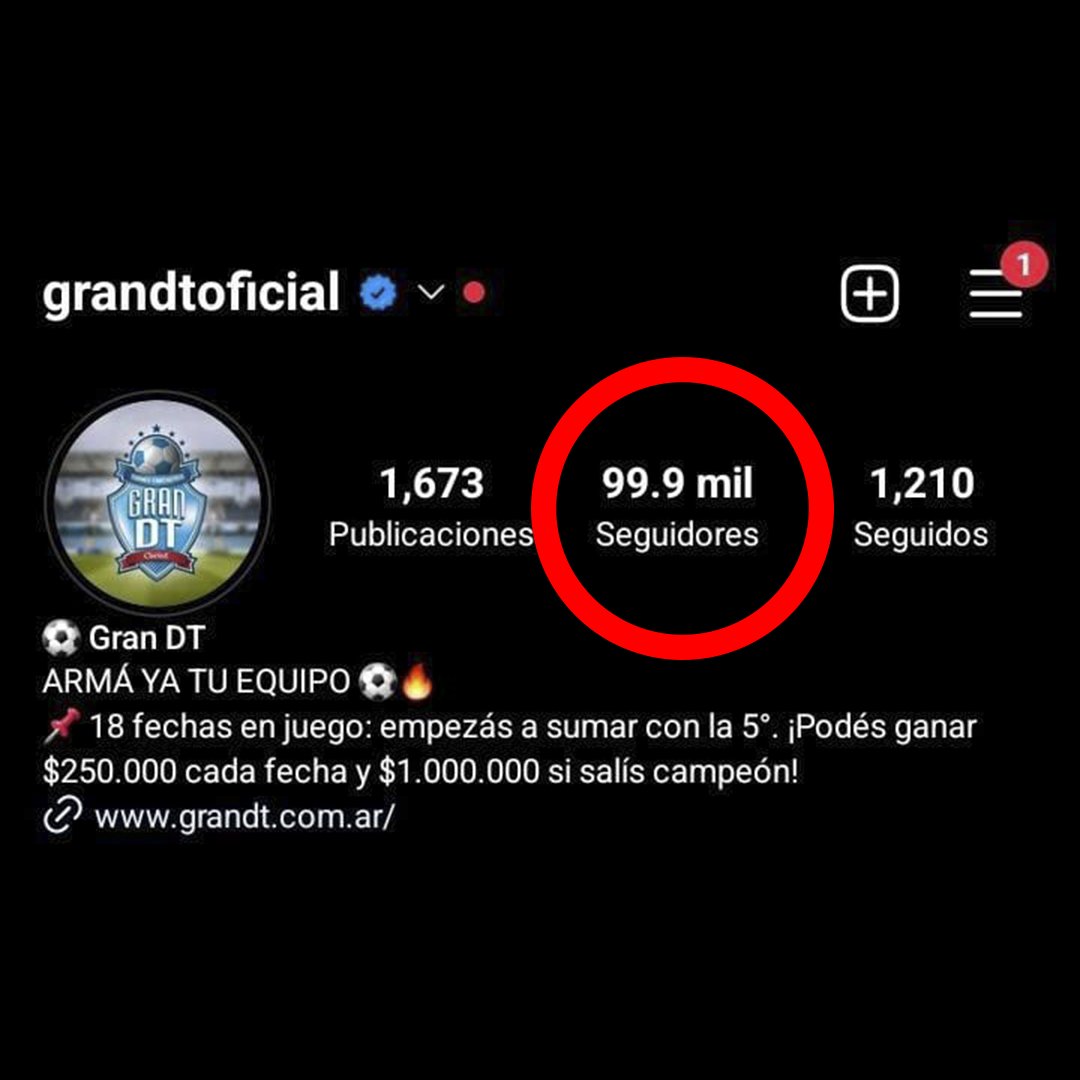 ⚽️ Gran Dt On Twitter ¿quién Llega Primero A Los 100 Mil ️ Mg El Cm
