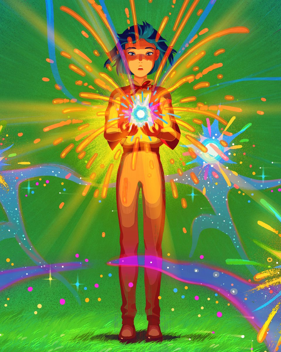 「Totally inspired, of course, by this ico」|Devin 🚀 Anime Boston AA 81のイラスト