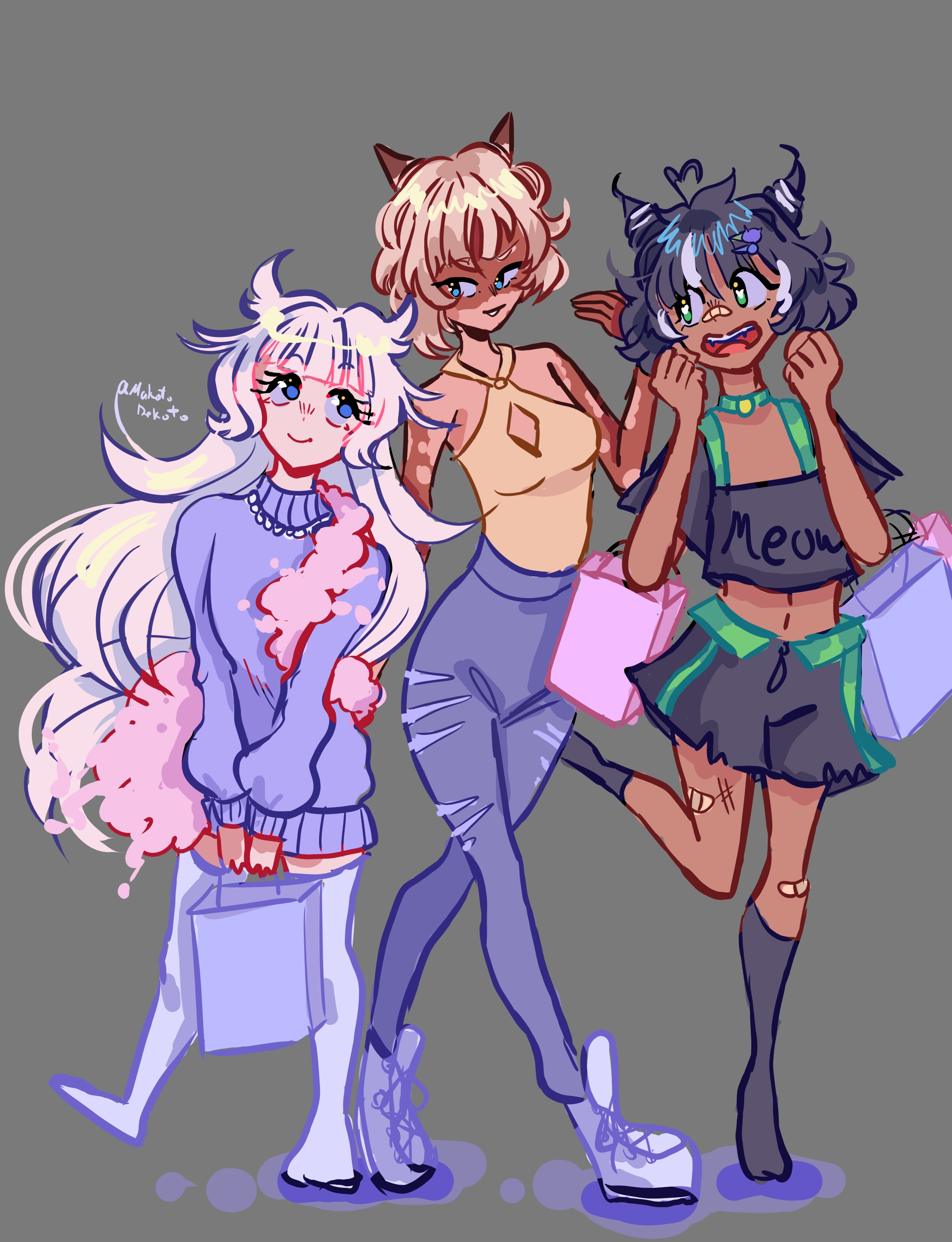 Sona on Twitter: "@MakotoDekoto I LOVE THIS SOOO MUCH!!! AAAA TY your artstyle is so pretty ...