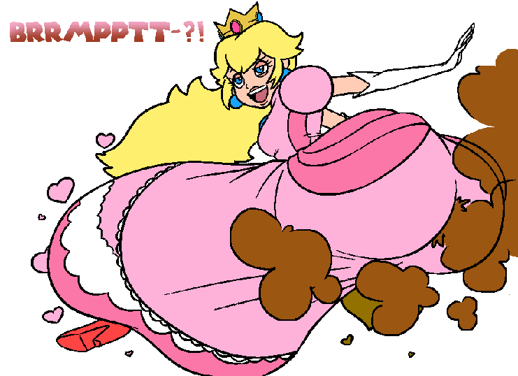 Princess Peach Farting Watch Kim Draw Peach
