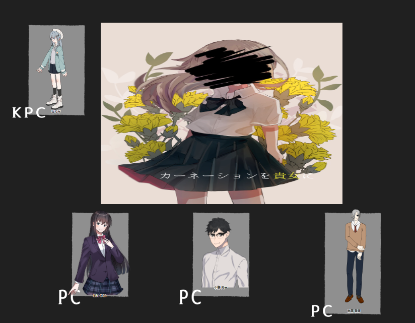 moka0305 TRPG垢 on Twitter: "RT @moka03051: クトゥルフ神話TRPG 【カーネーションを貴方に】 KP 芹内 明那さん PC/読み方(PL) 星月 紗奈 ...