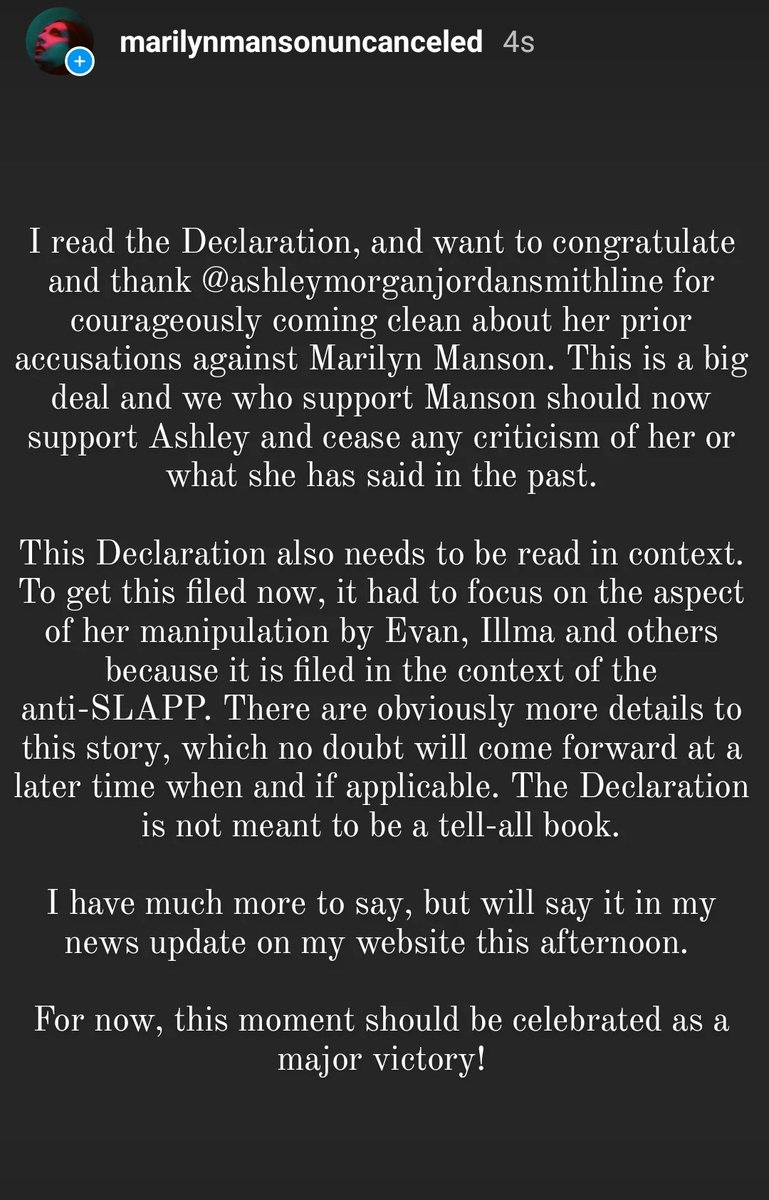 Marilyn Manson Uncanceled on Twitter: Marilyn Manson Uncanceled on Twitter: