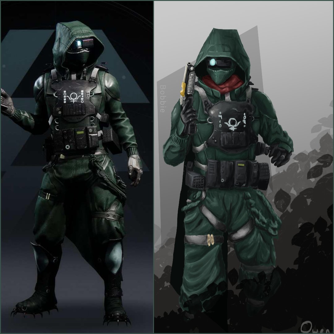 Destiny Soldiers Concept Art