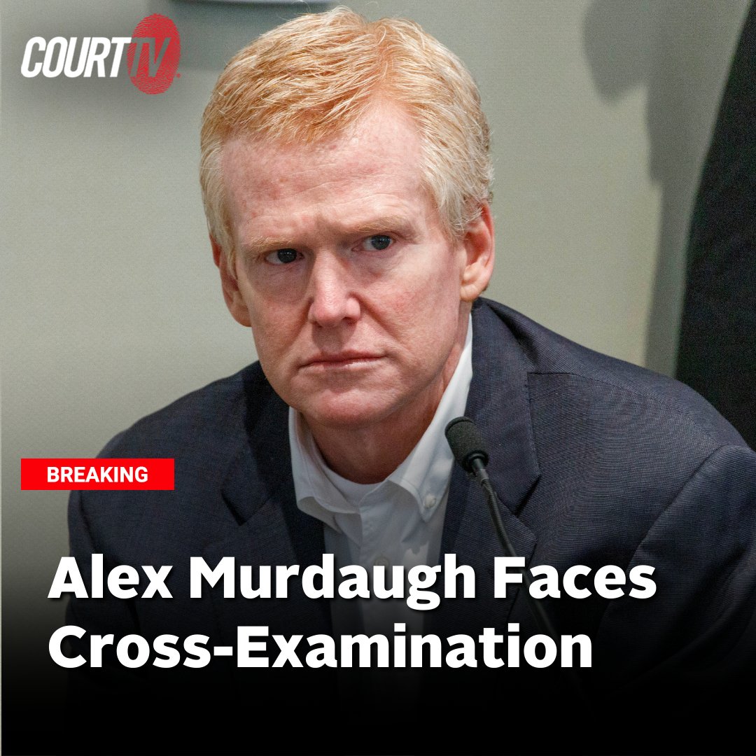 Court Tv On Twitter Breaking Alex Murdaughs Defense Has Finished