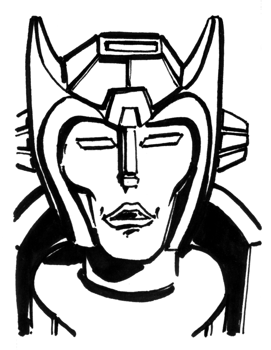 Transformers Bumblebee Face Outline