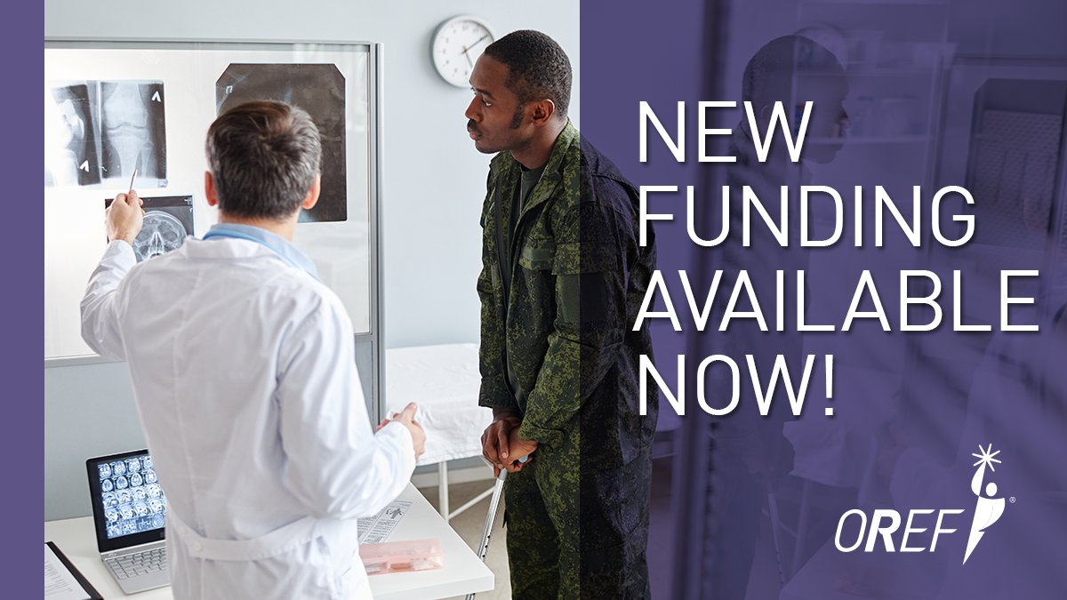 OREF on Twitter: "$1.5 million in funding is available to address return-to-readiness solutions ...