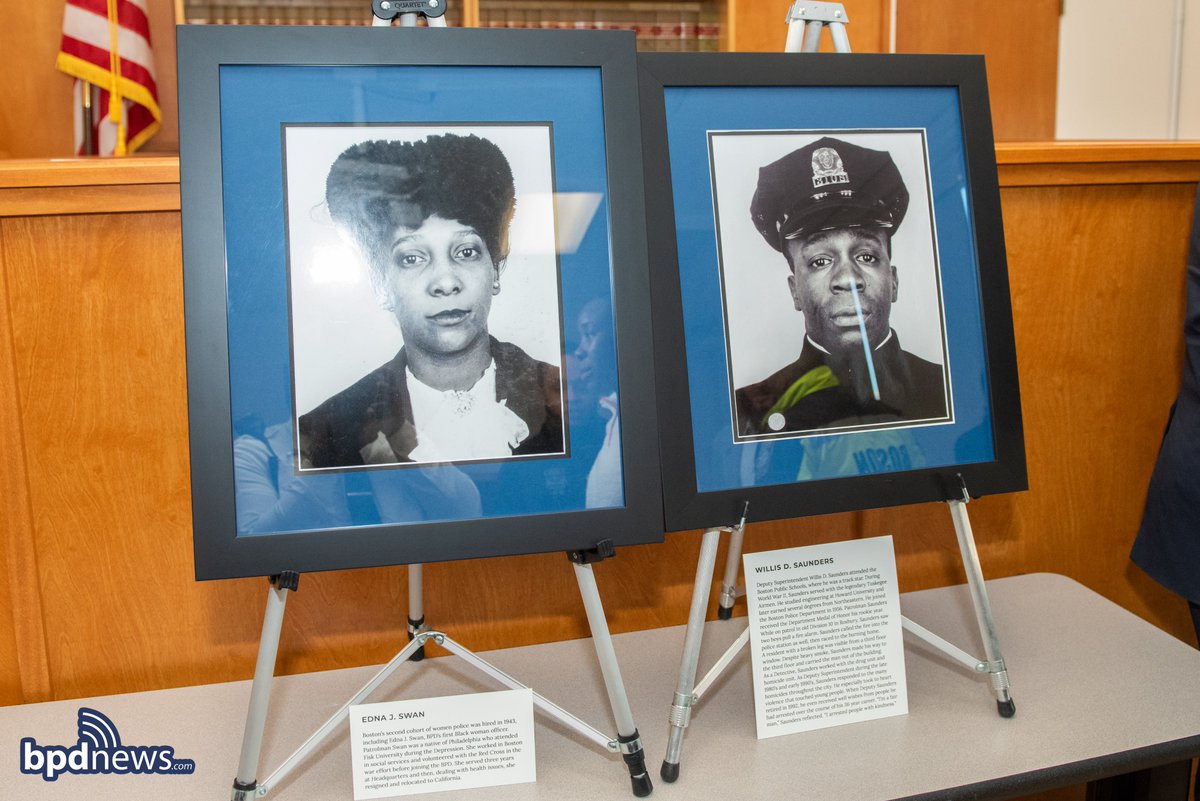 BPD and MAMLEO Honor Former Police Officer Edna Swan and Deputy ...