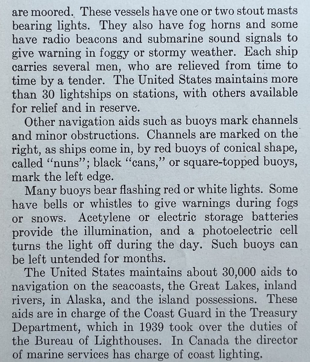 The Lighthouse entry from a 1947 Comptons Encyclopedia: “If it could ...